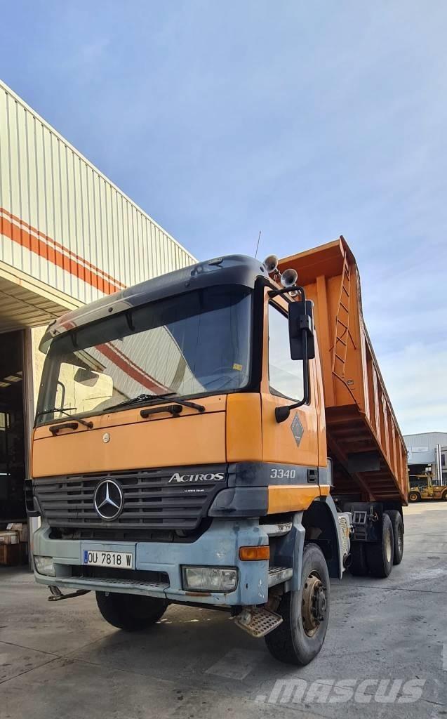 Mercedes-Benz 3340, 2000, CAMBRE, Galicia, Spain - Used tipper trucks ...